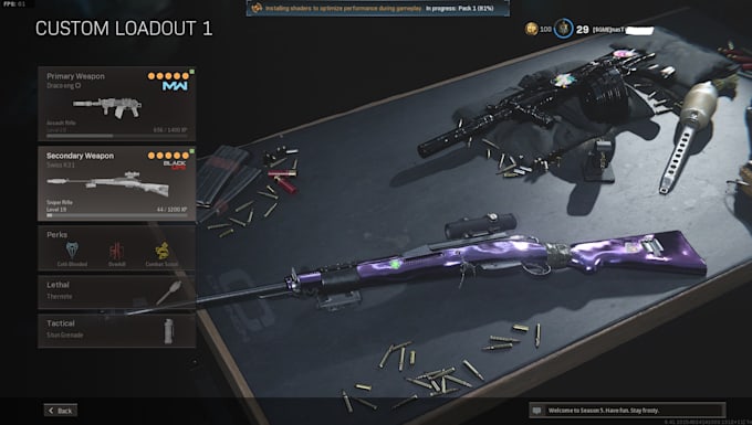 Mod your warzone account weapons customization, gun, watch, vehicle by ...