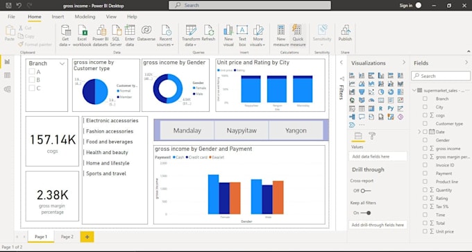 Create visually appealing dashboards with excel and tableau by ...