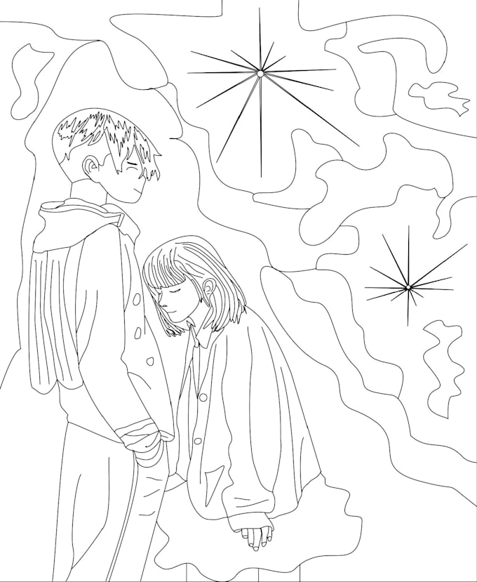 Create cool vector line art by Helmimaha | Fiverr