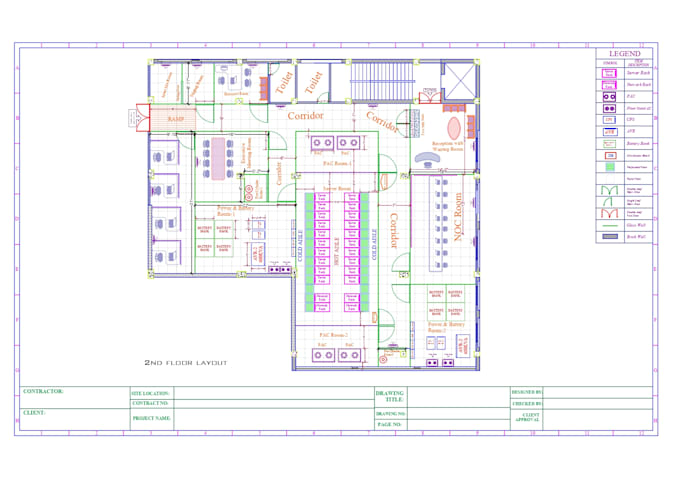 Prepare 2d drawing of autocad by Odhorachaya | Fiverr