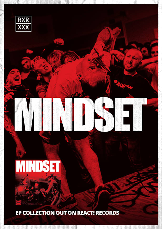 Design a professional hardcore punk flyer by Radflyerdude | Fiverr