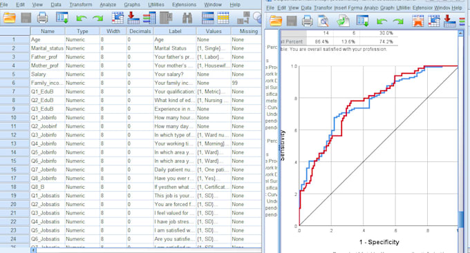 Do any statistical data analysis with spss, excel by Rj_couturier | Fiverr
