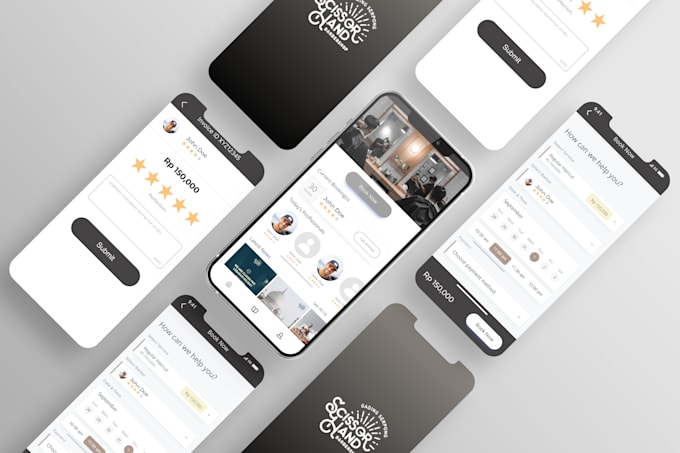 Design ui ux for your app with prototype by Commlux | Fiverr