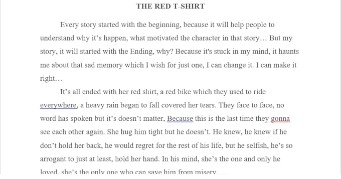 Write you a romance scripts for your shortfilm or video by ...