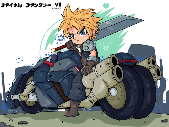 Draw any cartoon illustration by Febrinalfeb | Fiverr