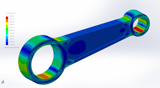Do a high quality scientific fea simulation using ansys mechanical by ...