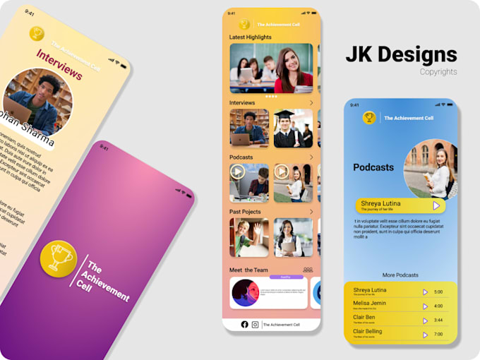Make your perfect ux ui app,web designs with my full potential by Jatinkanwat | Fiverr