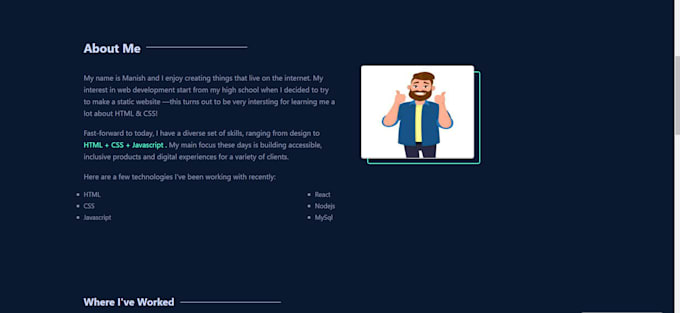 Develop React Js Website Using Wireframe By Manishdix Fiverr