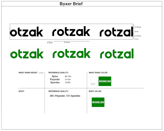 Create tech packs of custom boxer brief for you by Sara23_23 | Fiverr