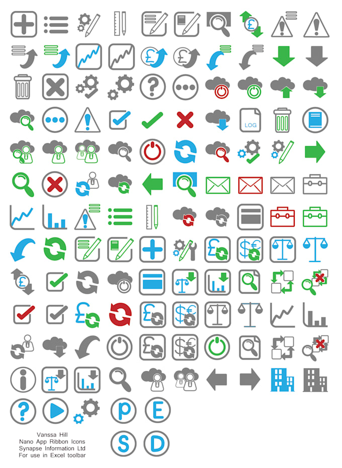 Create custom icons to fit all purposes by Ness_yv | Fiverr