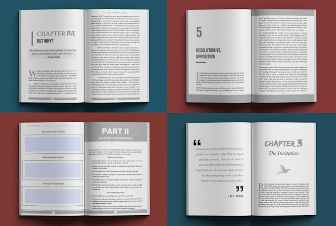 Do book layout design book formatting kindle ebook kdp paperback by ...