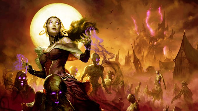 Paint dnd character fantasy illustration by Ahammeparv | Fiverr