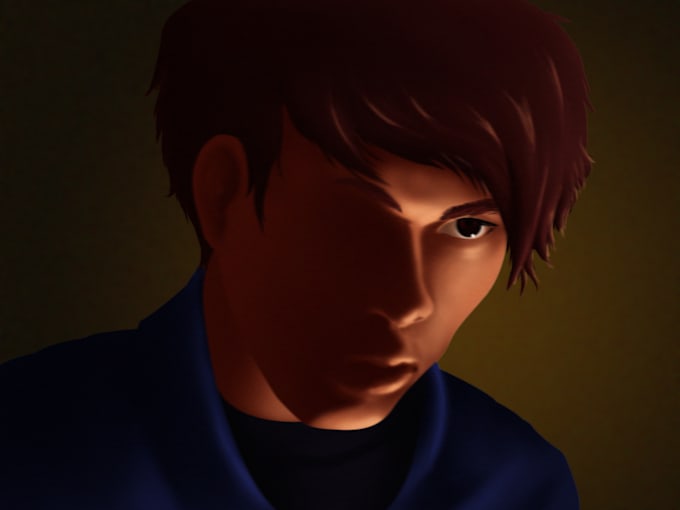 Draw your fav photo into vector or semirealistic or anime style by ...