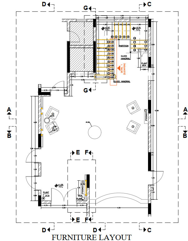 Do interior design shop drawings by Nourantali | Fiverr