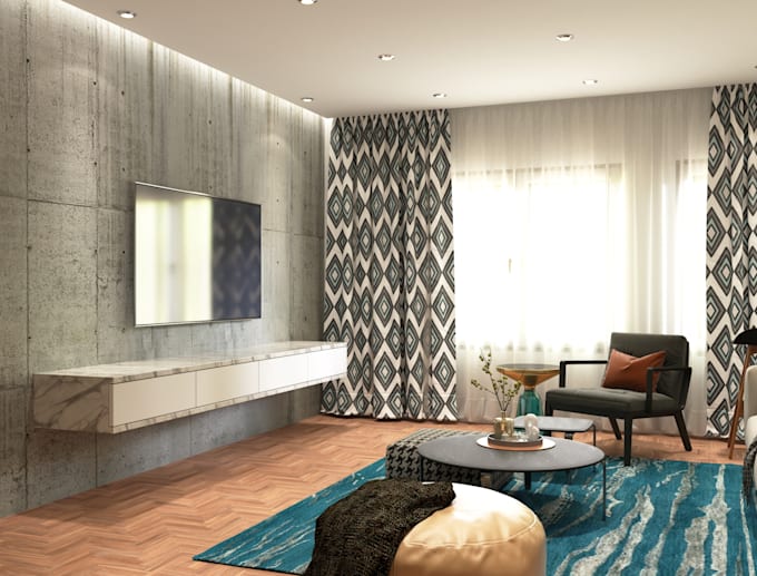 Realistic interior and exterior designs with vray by Jct808 | Fiverr