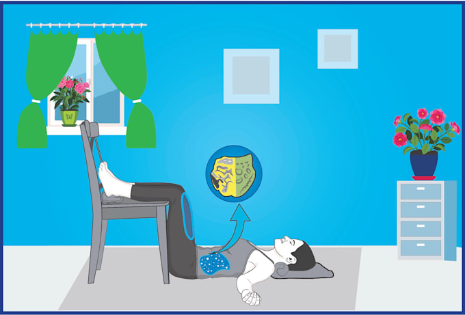 Draw vector line art storyboard illustration for facebook ads by Line ...