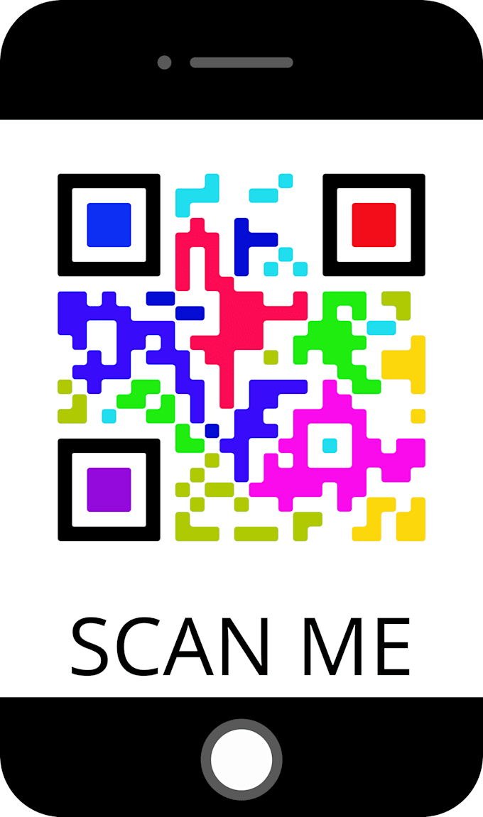Design the best attractive qr codes by Diamondinashes | Fiverr
