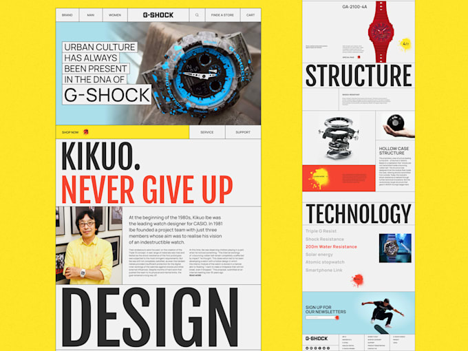 Design a unique prototype for your website or app by Andreidruzhynin ...