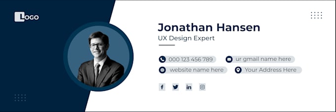 Make clickable html email signature by Coder_ah | Fiverr Make clickable html email signature by Coder_ah | Fiverr
