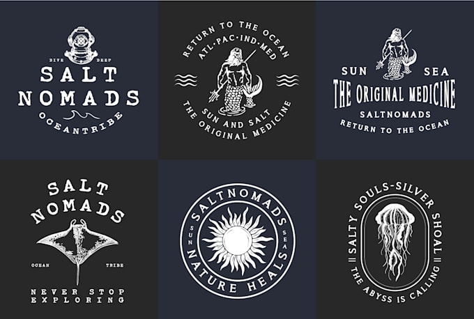 Create a cool badge design for your merch by Tohteh_hh | Fiverr