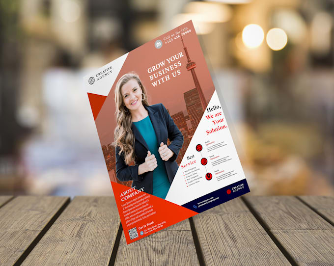 Design a full color flyer by Sharthoks | Fiverr