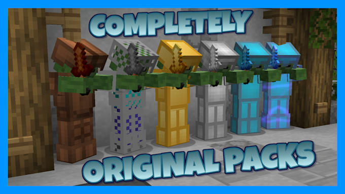 Make you a custom texture pack by Mc_1lw | Fiverr