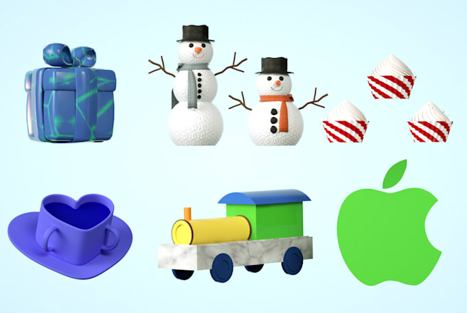 Design professional 3d icon for your purpose by Gauravbhawnani8 | Fiverr