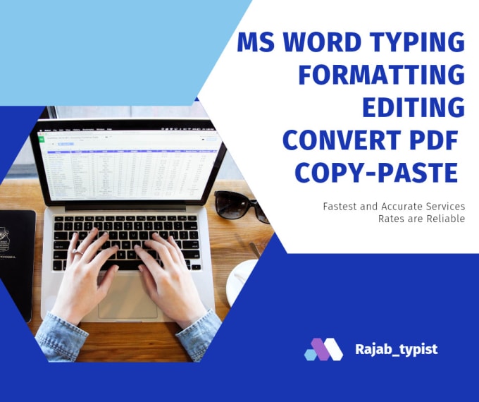 Do fast typing, accurate editing, and perfect formatting by Rajab ... Do fast typing, accurate editing, and perfect formatting by Rajab ...