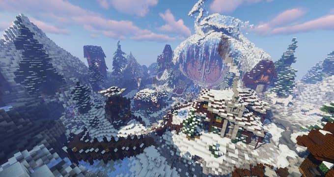 Build anything in java or bedrock minecraft by Lawnuhk | Fiverr