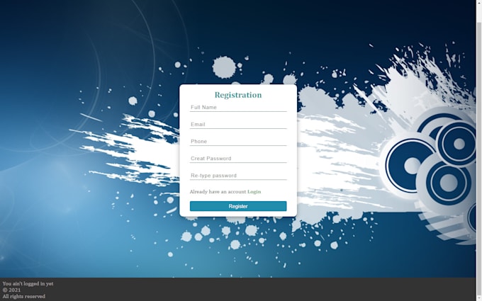 Do Html Css Javascript Php Mysql Based Web Design By Nawaz442 Fiverr