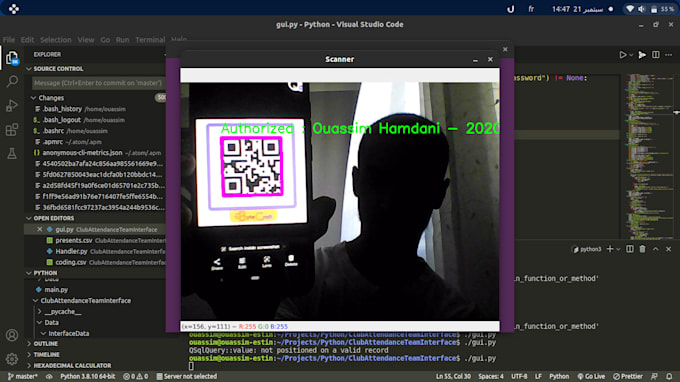 Code your python projects by Ouassimhd | Fiverr