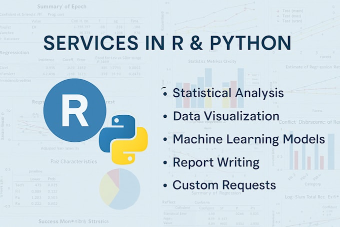 Do data analysis and reporting in r and python by Fazeelazanib | Fiverr