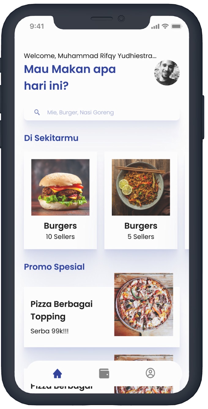 Slicing flutter ui design into mobile app by Rifqy232 | Fiverr