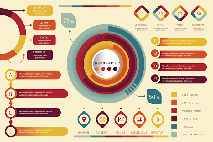 Design infographic flow chart or diagrams in illustrator by ...