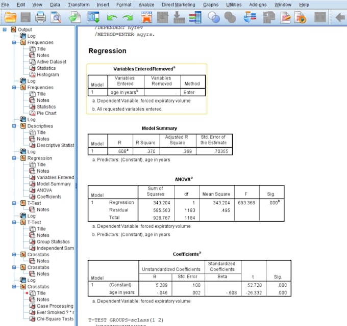 Help with data analysis and interpretation in spss,r,stata by Prof_savant | Fiverr