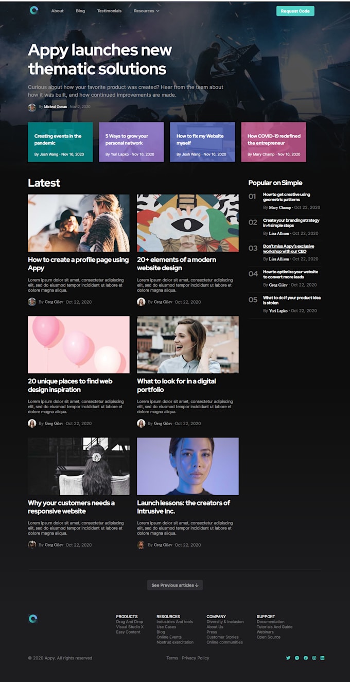 Design website pages with html css and javascript by Urooj_usman1 | Fiverr