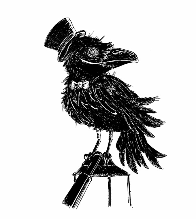 Draw cute dark or cute horror illustrations for you by Reenalee | Fiverr