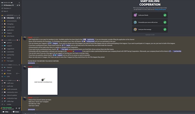 Built you a professional discord server by Panhavoith123 | Fiverr