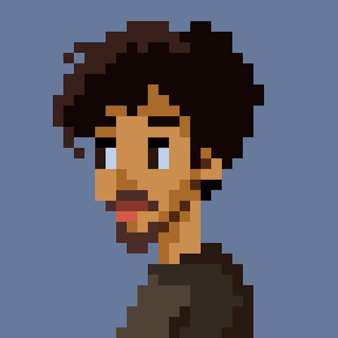 Create a pixel art avatar based on a photo by Dkcolemandesign | Fiverr