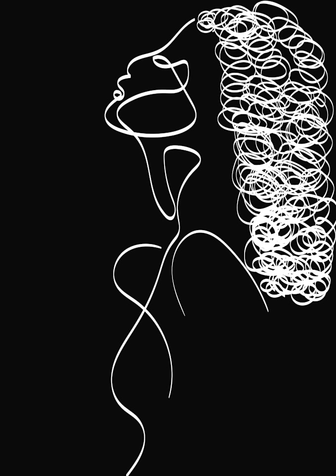 Transform your idea or photo into line art by Celestemf | Fiverr