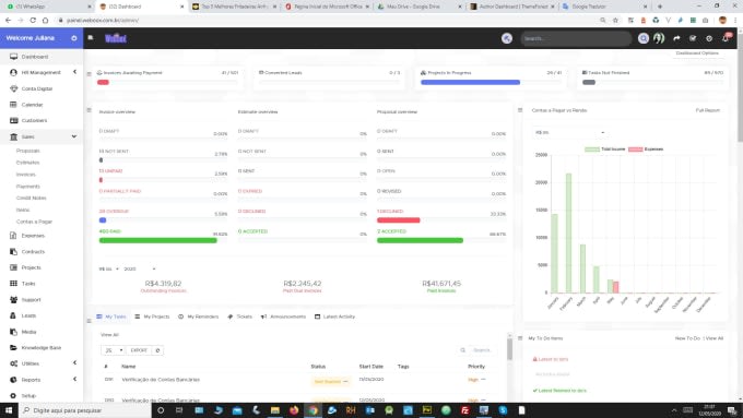 Do setup prefex crm with 90 plus modules by Pujajangir | Fiverr