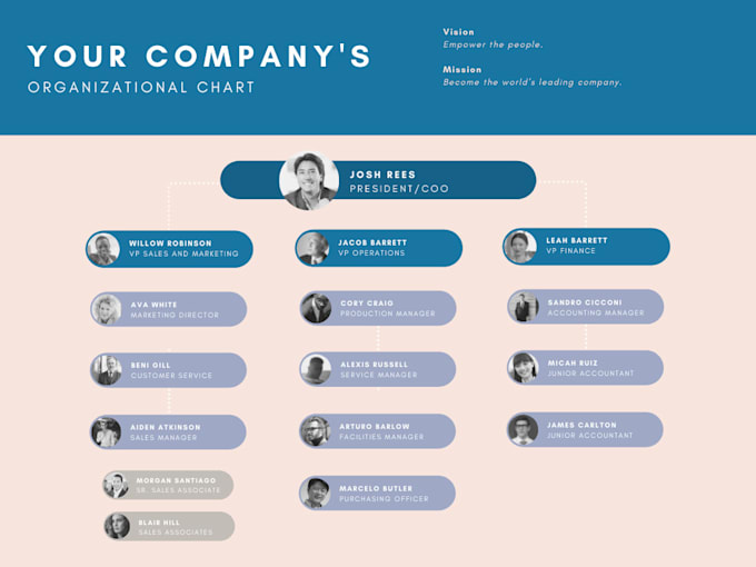 Create a stunning org chart for your company by Balaguliyev | Fiverr
