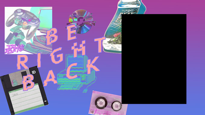 Design twitch streaming overlays, waiting screen, buttons, icon, cover ...