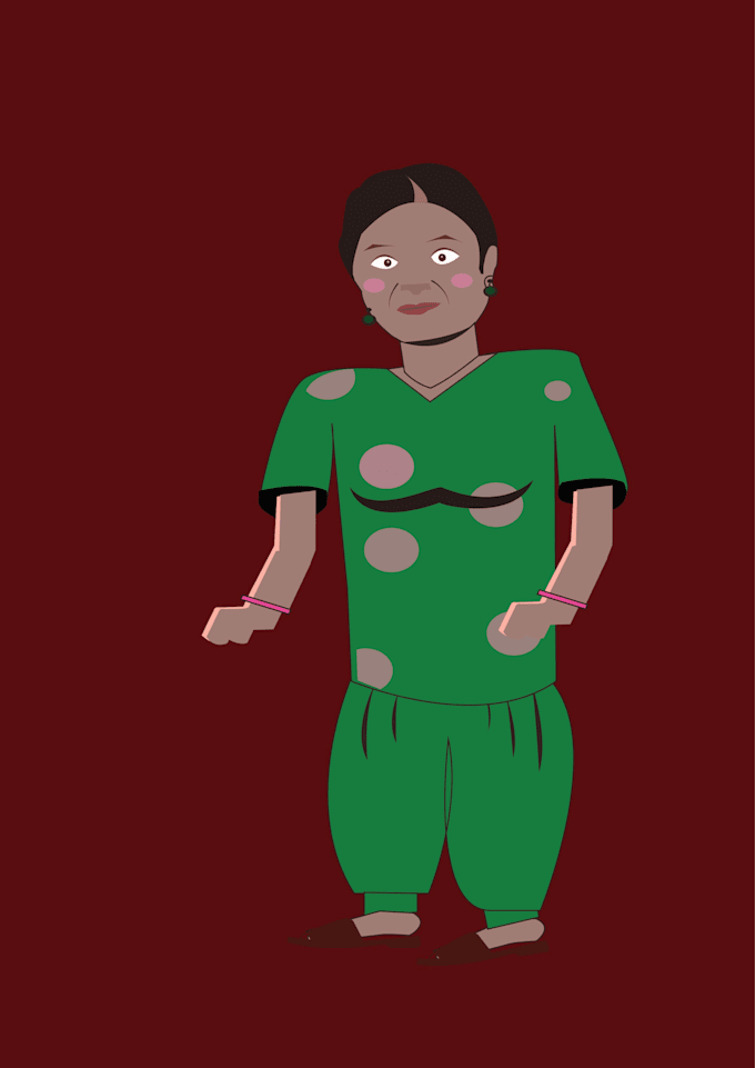 Create cartoon character and horror creature by Khoubaibsyed | Fiverr