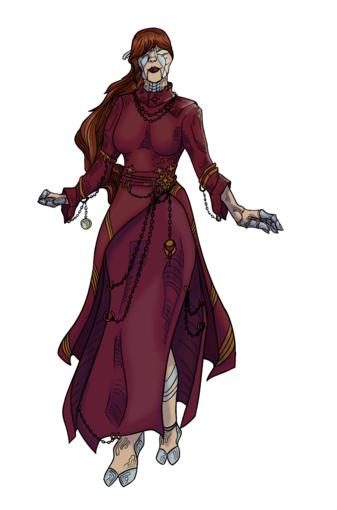 Draw semi stylized character references by Aureolation | Fiverr