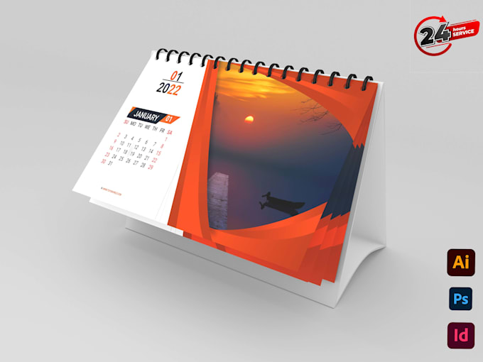 Create table calendar unique and modern design by G_dchief | Fiverr