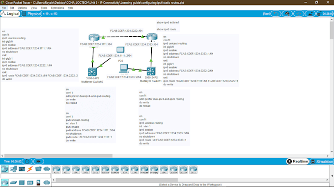 Create your ccna packet tracer lab assignments by Noryson | Fiverr