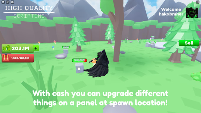 Make high quality scripts for your roblox game by Hakthedesigner | Fiverr
