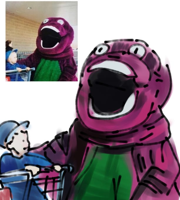 Draw the picture you send me in my own style by Extraaart | Fiverr