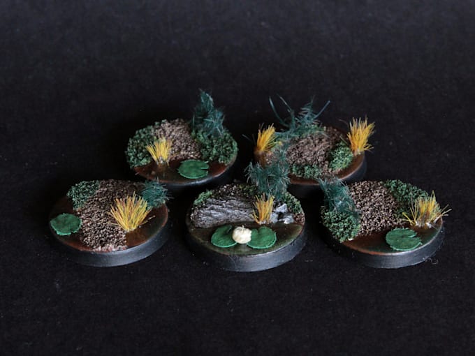 Create custom miniature bases by Groundfloormini | Fiverr
